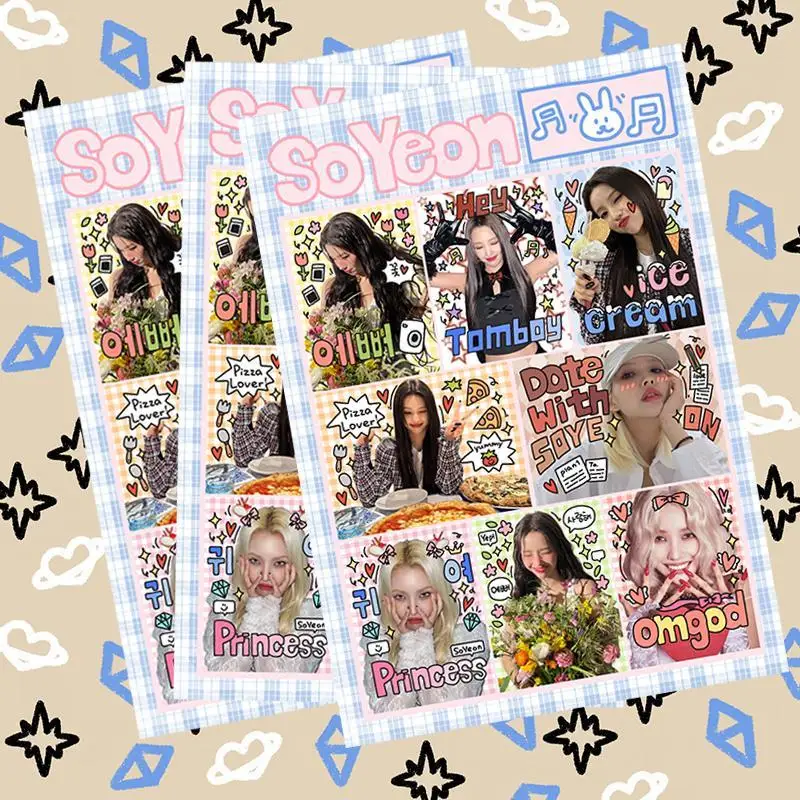 3PCS-Set-New-G-I-DLE-Shuhua-Soyeon-Minnie-Yuqi-Miyeon-Album-Kpop-Korean ...