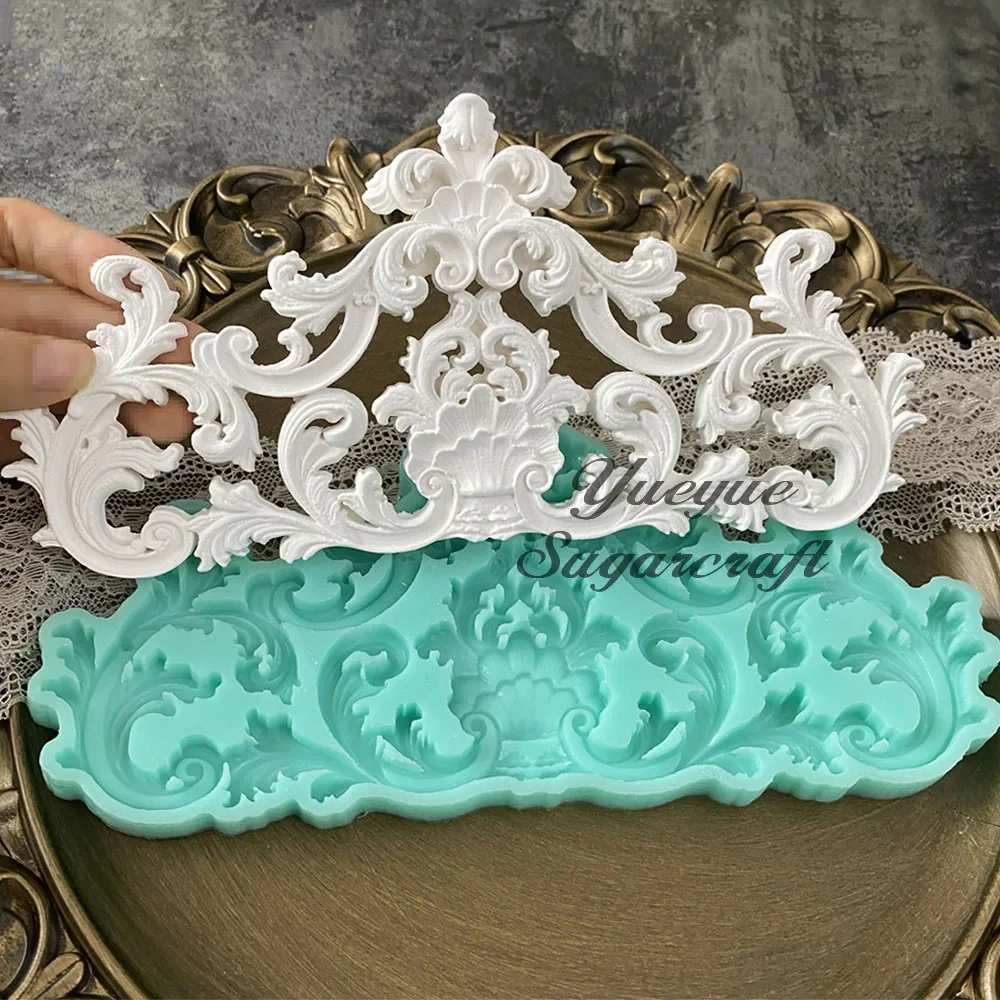 Crown-Silicone-Epoxy-Resin-Plaster-Mould-cake-mold-fondant-molds-cake ...