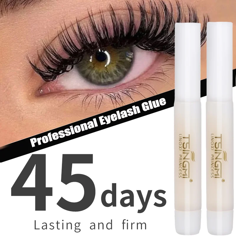 3ML Quickily Dry Graft Eyelash Glue Transparent Waterproof No-irritant ...