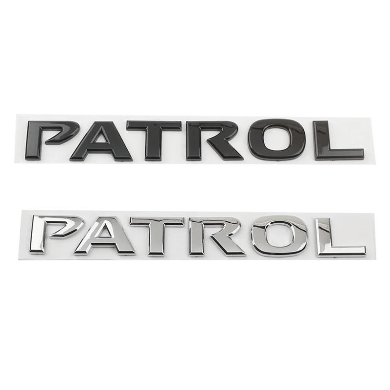 Car 3D ABS Rear Trunk Letters Words Logo Badge Emblem Decals Sticker ...