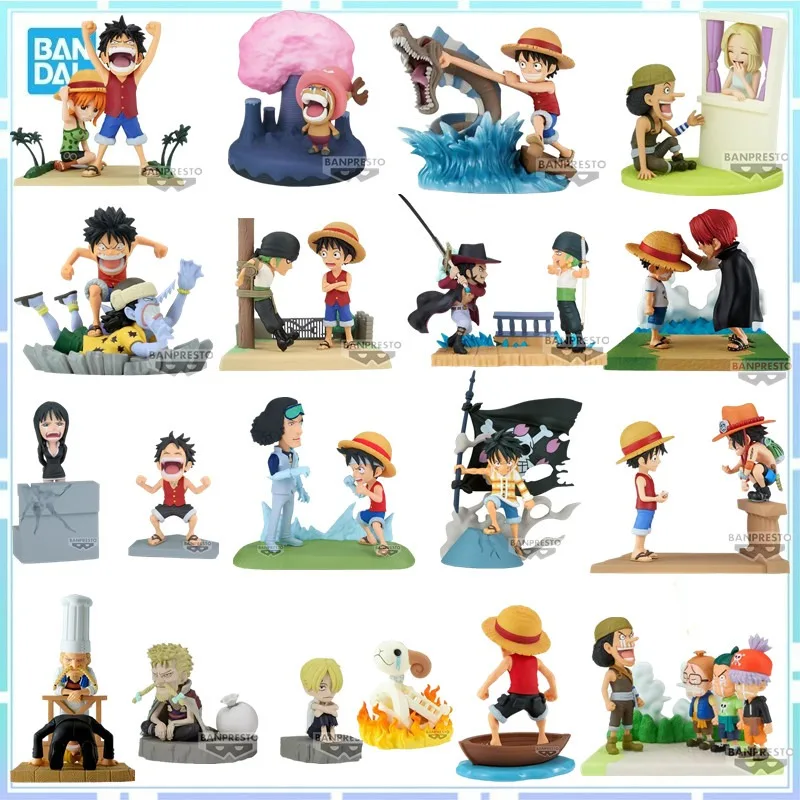 Bandai Original Anime ONE PIECE WCF LOG STORIES WCF Luffy Nami Going ...