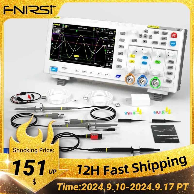FNIRSI-1014D-Digital-Oscilloscope-2-In-1-Dual-Channel-Input-Signal ...