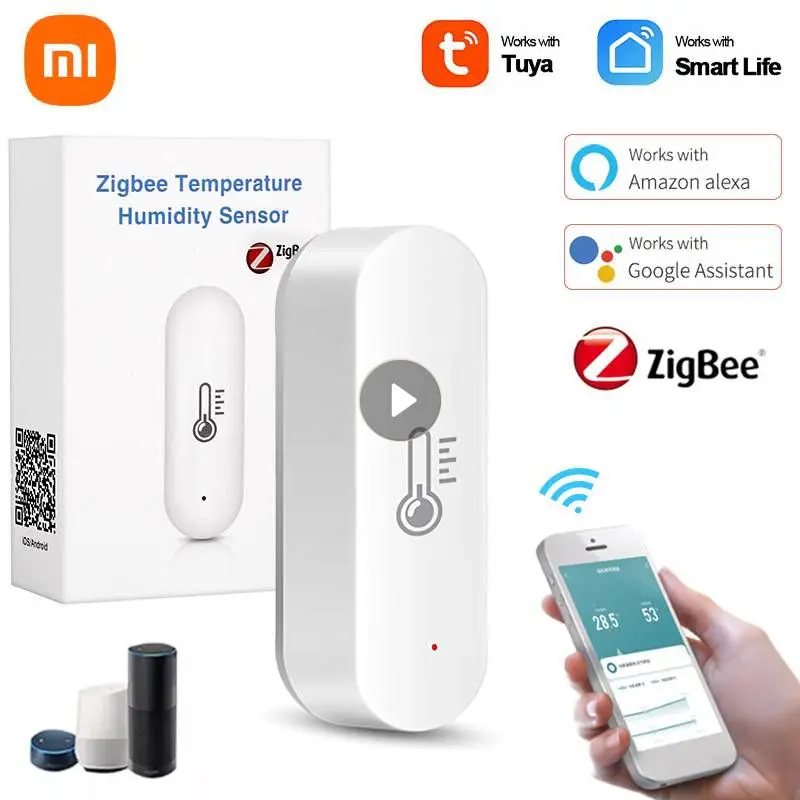 Xiaomi-ZigBee-Sensor-inteligente-de-temperatura-y-humedad-Wifi-funciona ...