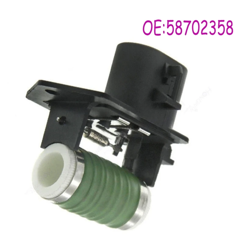 58702358 Radiator Fan Blower Motor Resistance For FIAT OPEL ABARTH 500 ...