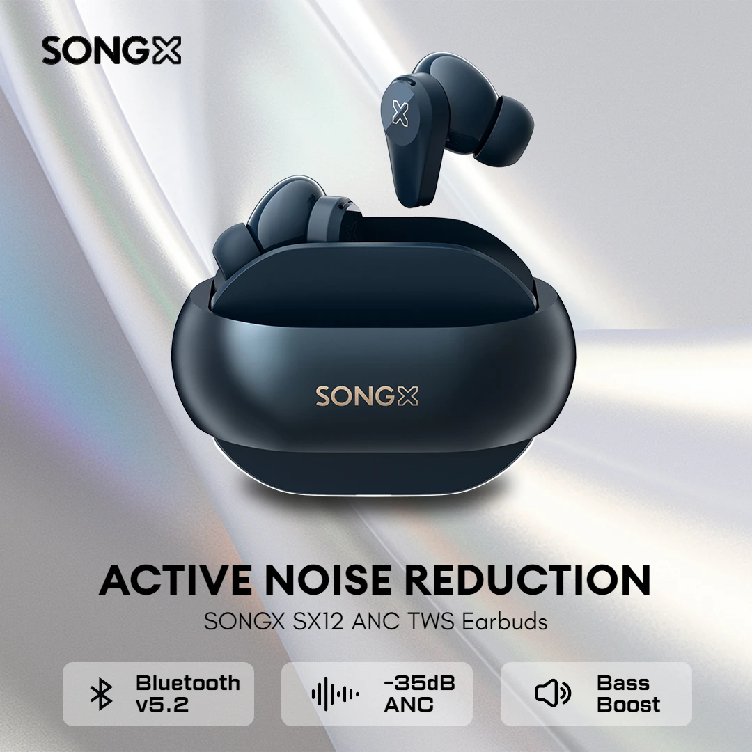 SONGX-SX12-ANC-TWS-Wireless-Earbuds-35dB-Active-Noise-Cancelling ...