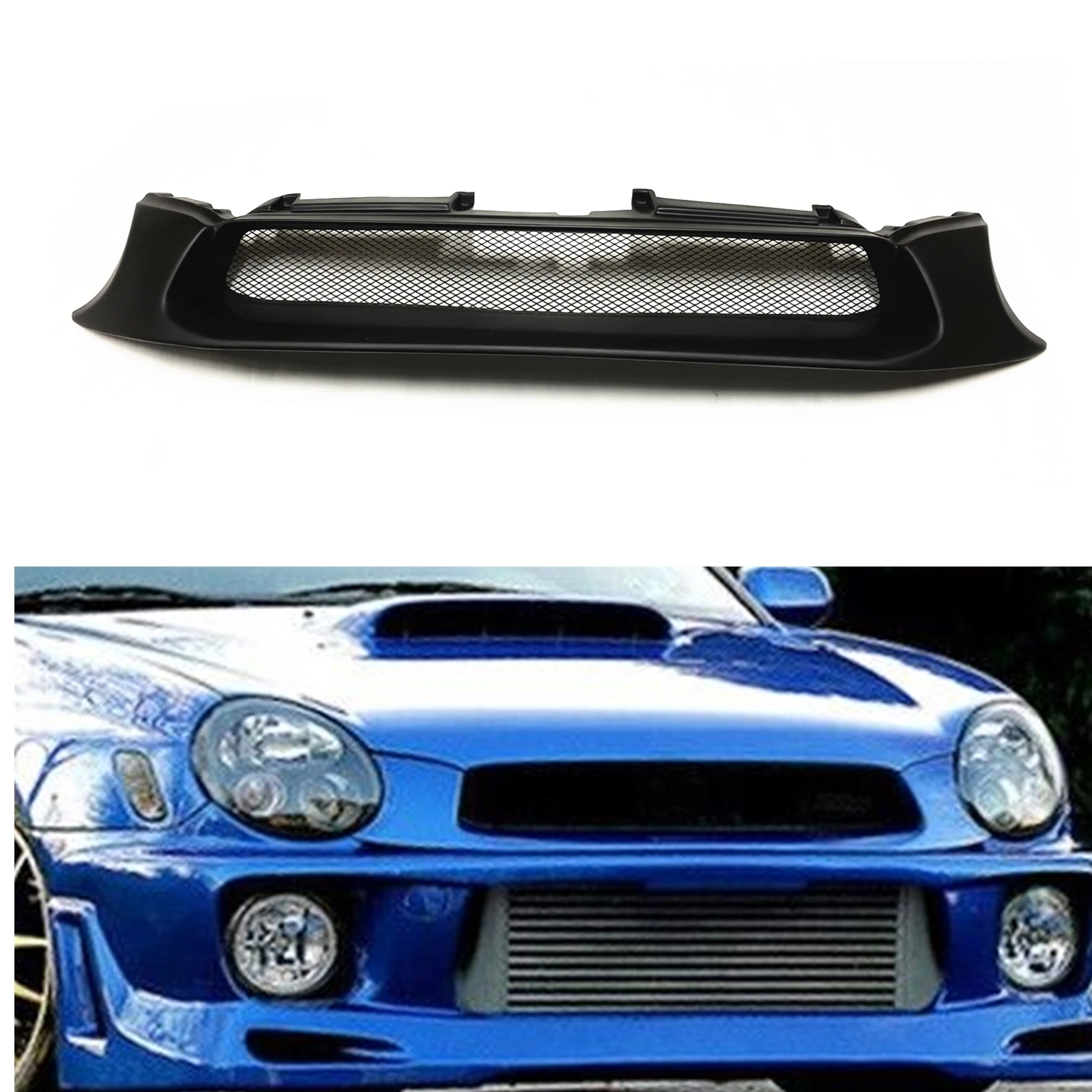 Front-Grille-For-Subaru-Impreza-7th-JDM-2002-2003-Sedan-Wagon-Outback ...
