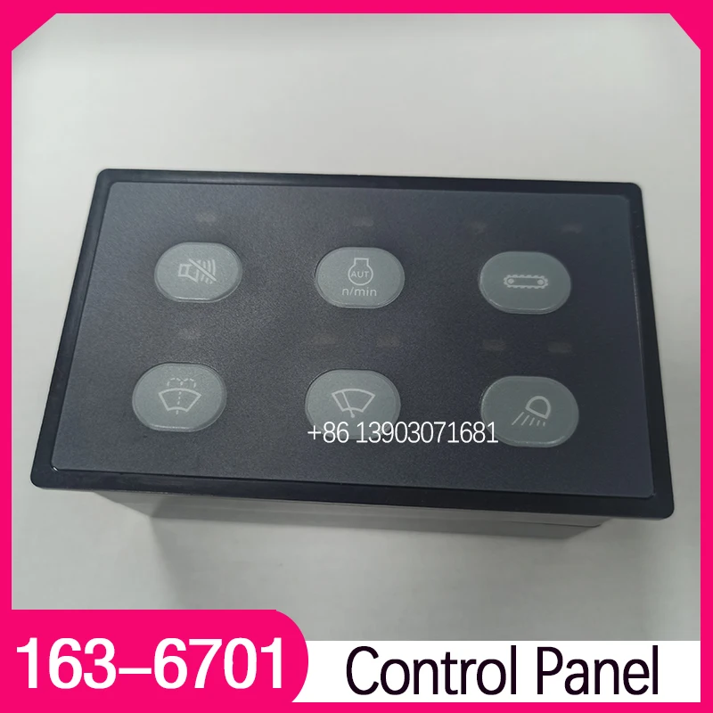 For Caterpillar 320C E320C Wiper Control Panel Head Lamp Switch ...