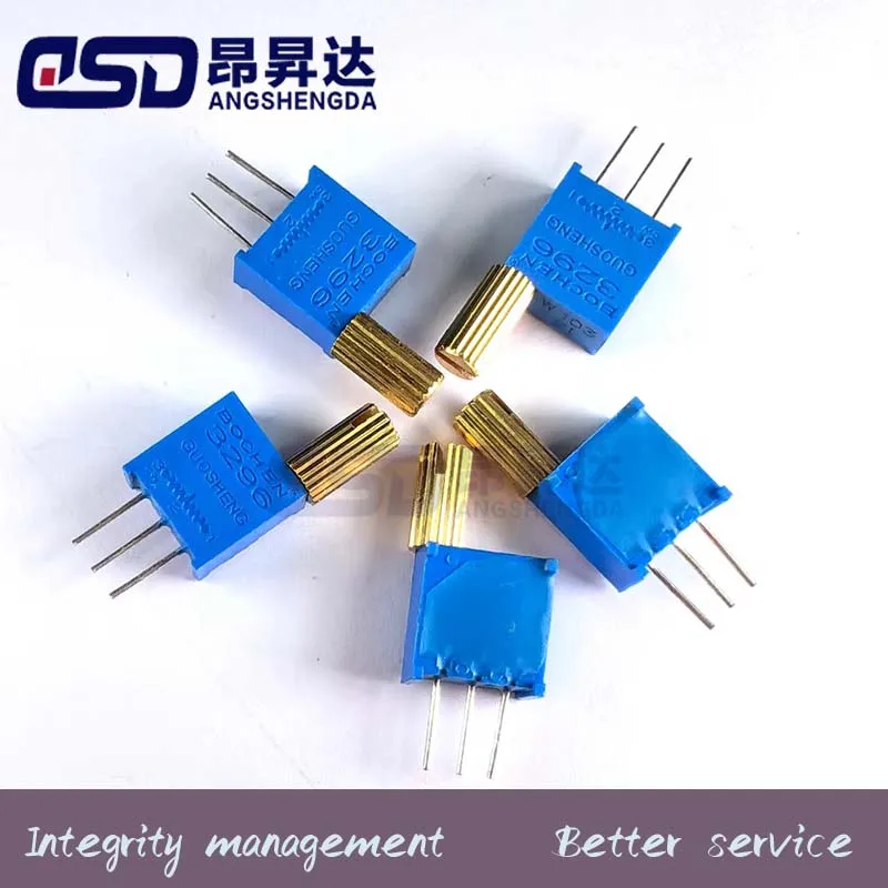 5PCS-3296W-multi-turn-adjustable-potentiometer ...