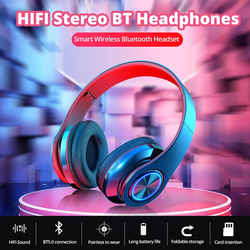 B39-Headphones-Wireless-Bluetooth-Headset-HiFi-Deep-Bass-Over-Head ...