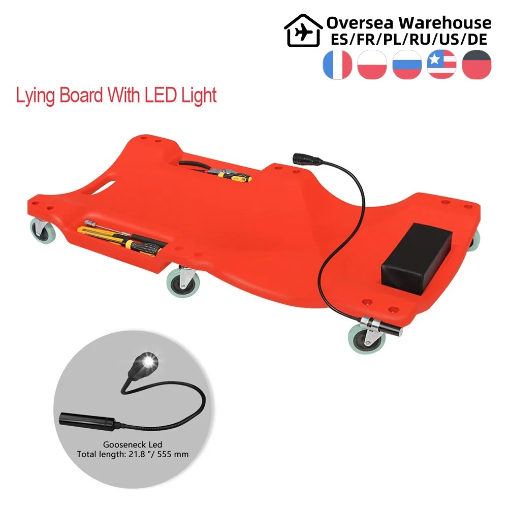 40-inch-Car-Repair-Lying-Board-With-LED-Light-Skateboard-Spare-Parts ...