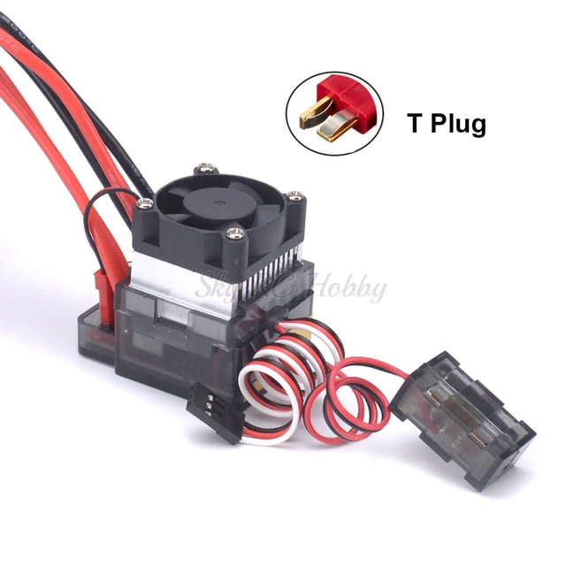 320A 7.2V-12V High Voltage ESC Brushed Speed Controller Tamiya / T Plug ...