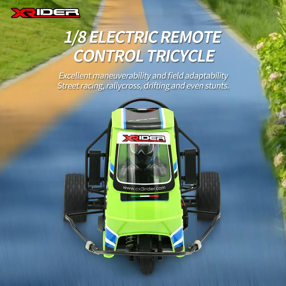 RC Car 2.4G X-Rider 1/8 Piaggio Ape 1:8 2WD Drift Cars RTR Off-road ...