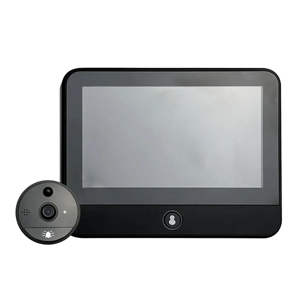 Wireless-Connection-Home-Security-Door-Viewer-Camera-5000mAh-Lithium ...