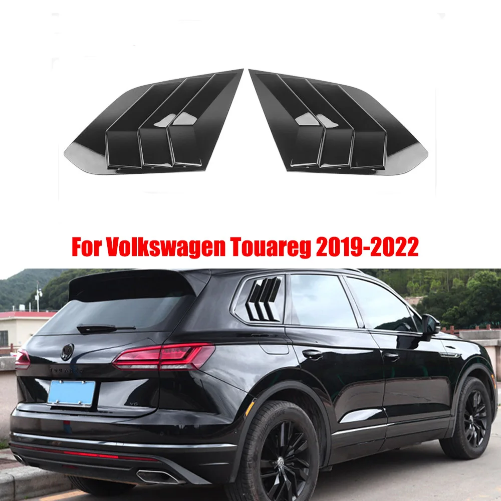 Rear Window Vent Shutter Louver Cover Trim For Volkswagen Touareg 2019 ...