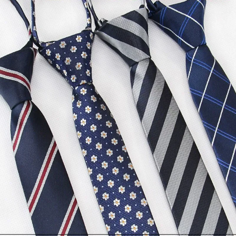 45-5cm-6cm-Fashionable-Men-Tie-Striped-Soild-Color-Leisure-Skinny-Ties ...