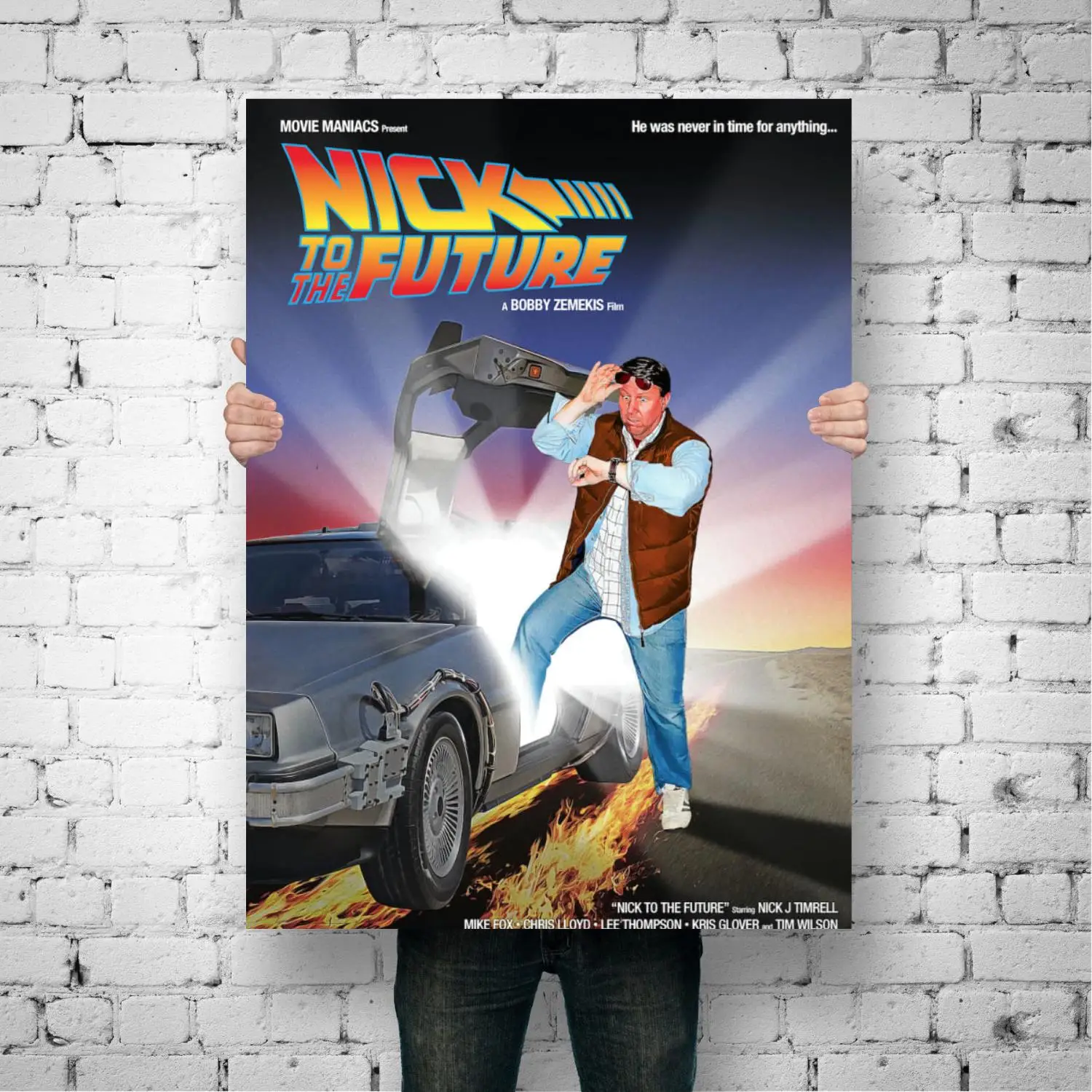 Back To The Future Movie Poster