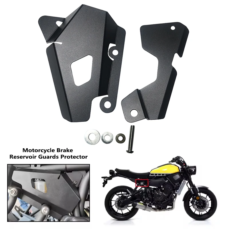 For-Yamaha-XSR700-Brake-Reservoir-Guards-Protector-XSR-700-2015-2022 ...