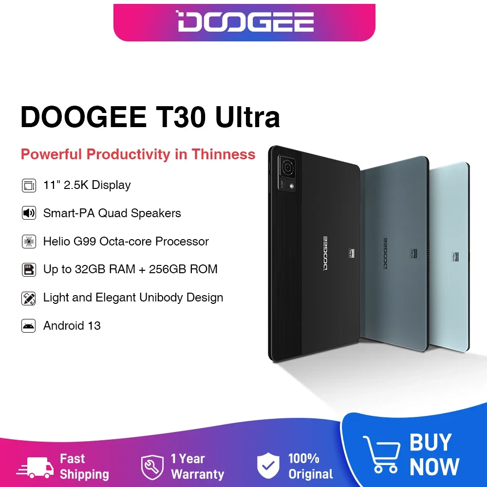 DOOGEE-Tableta-T30-Ultra-PC-de-12GB-256GB-8580mAh-pantalla-de-11-2-5-K ...