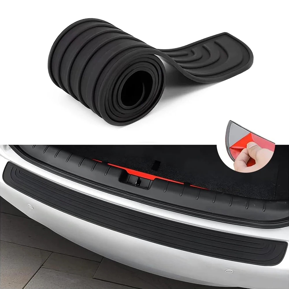 Car-Trunk-Bumper-Protector-Trim-Door-Guard-Strip-Auto-Sill-Plate ...