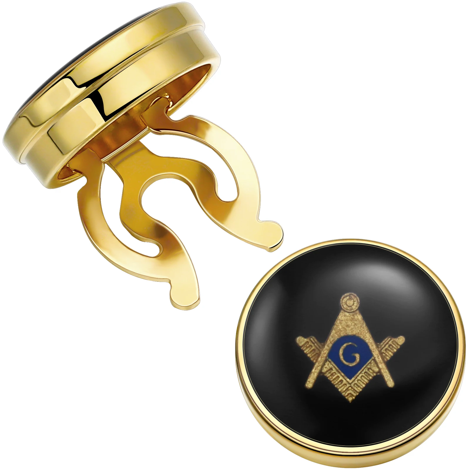 HAWSON-Freemason-Masonic-Button-Covers-for-Men-Jewelry-or-Accessories ...