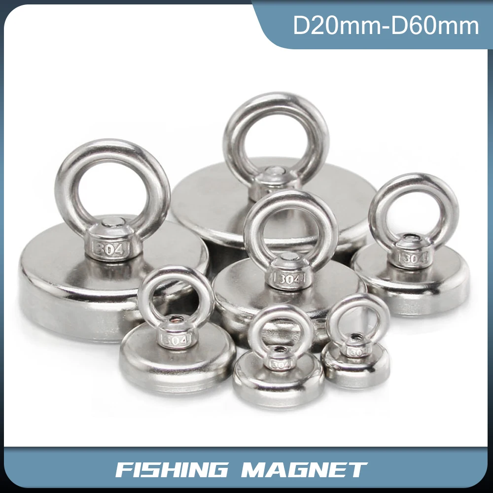 D20-D25-D32-Disc-Strong-Magnet-Pot-Fishing-Magnet-Salvage-Fishing-Ring ...