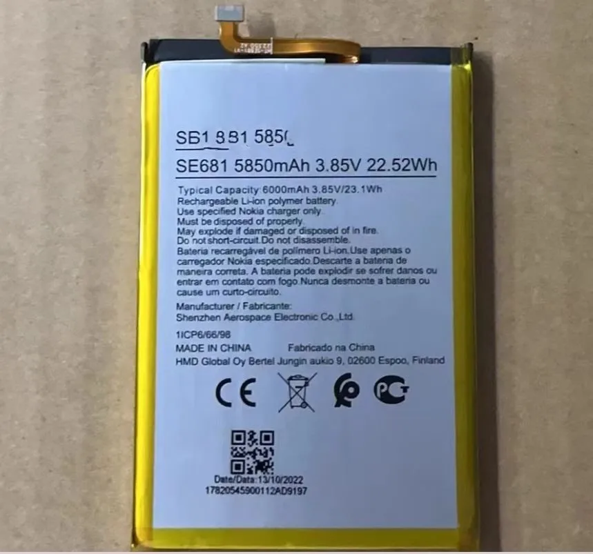 new original for nokia C30 TA-1357 TA-1377 TA-1369 SE681 battery ...