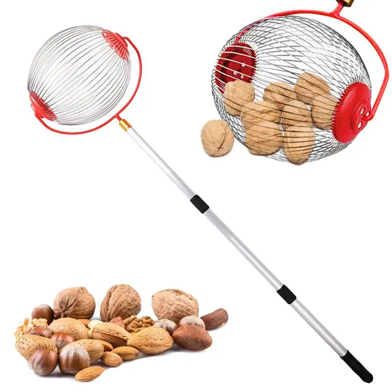 Outdoor-Picker-Nut-Gatherer-Reusable-Walnuts-Fruit-Golf-Ball-Manual ...