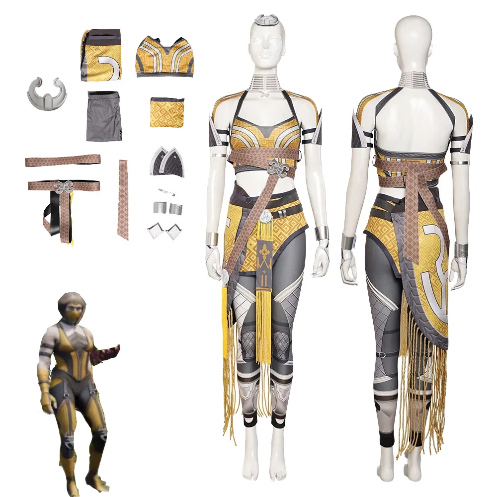 Tania-Cosplay-Costume-Game-Mortal-Cos-Kombat-1-Jumpsuit-Women-Girls ...