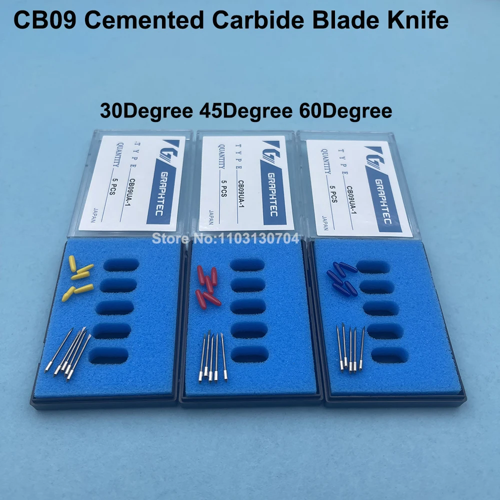 5PCS for Graphtec CE5000 CE6000 FC8600 Knife Blade Cutting CB09 CB15 ...