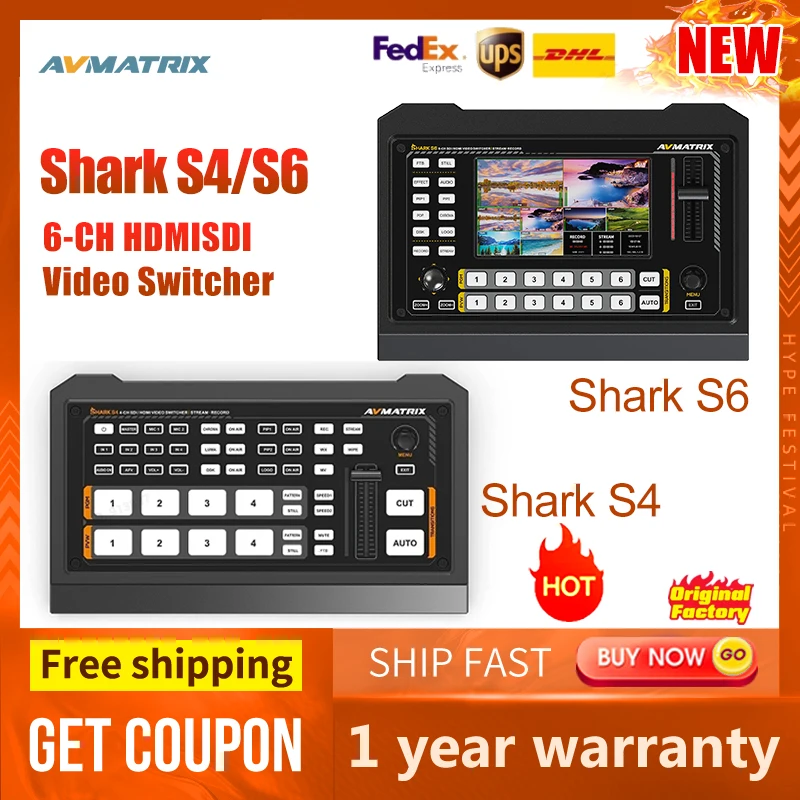 Avmatrix-Shark-S4-S6-6-CH-HDMI-SDI-Video-Switcher-5-inch-USB-Disk-SD ...