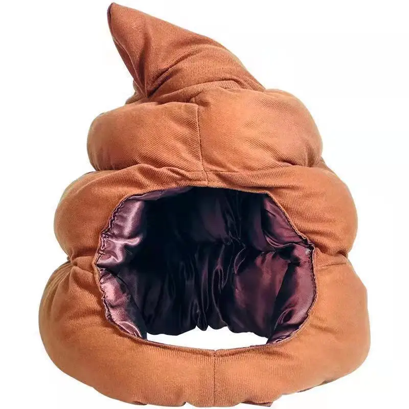 Funny Poop Kawaii Soft Plush Hat - KawaiiMerch.com
