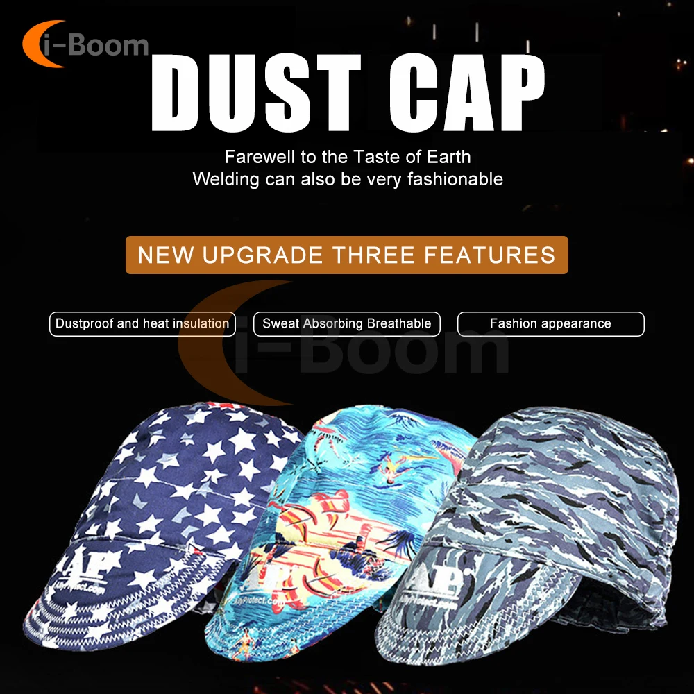 AP-6621-Elastic-Welding-Hat-Sweat-Absorption-Welders-Welding-Protective ...