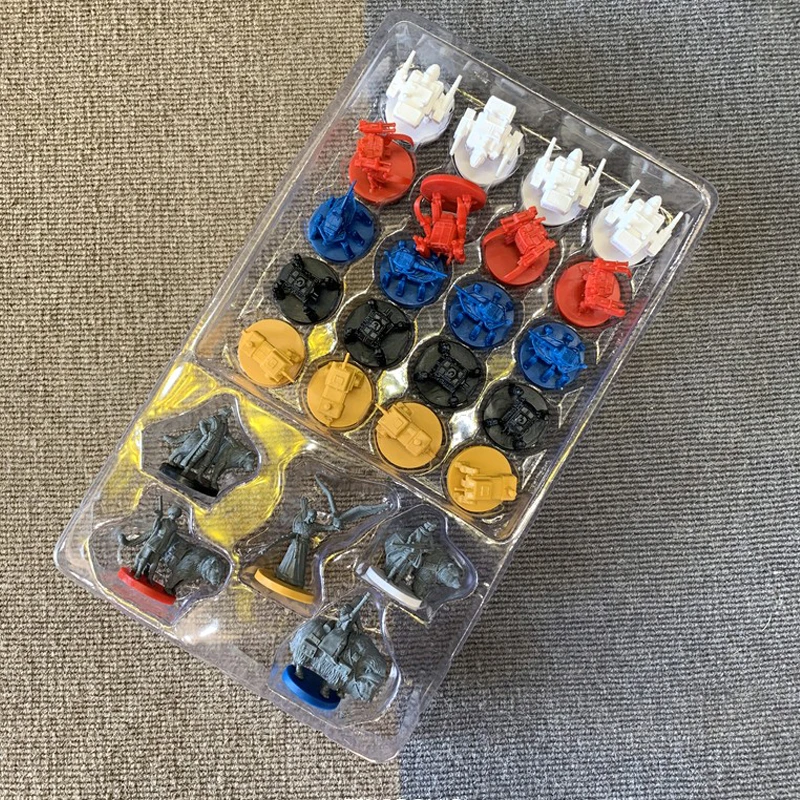 Set of 25Pcs Scythe Mech & Character Miniatures Board Game Figure Kit ...