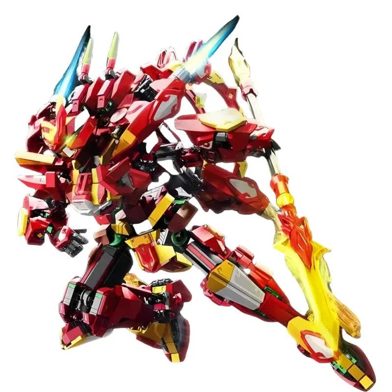 Senbao-MOC-Mecha-Nezha-modelo-de-bloques-de-construcci-n-figuritas-de ...