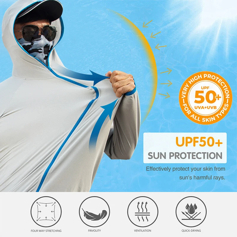 Men-Women-Waterproof-Sun-Protection-Clothing-UPF-50-UV-Protection-Long-Sleeve-Hoodie-Tops ...