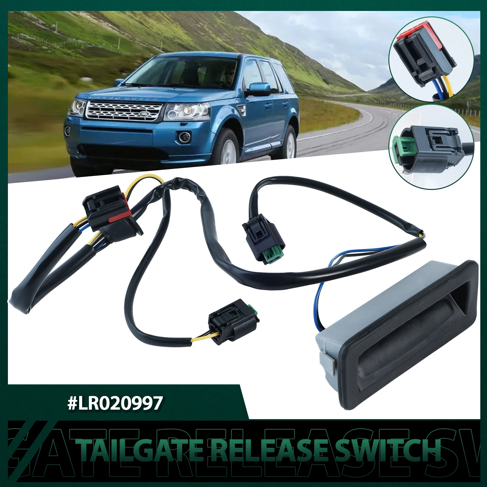 LR020997-Car-Rear-Boot-Trunk-Tailgate-Lock-Release-Opener-Switch-Wiring ...