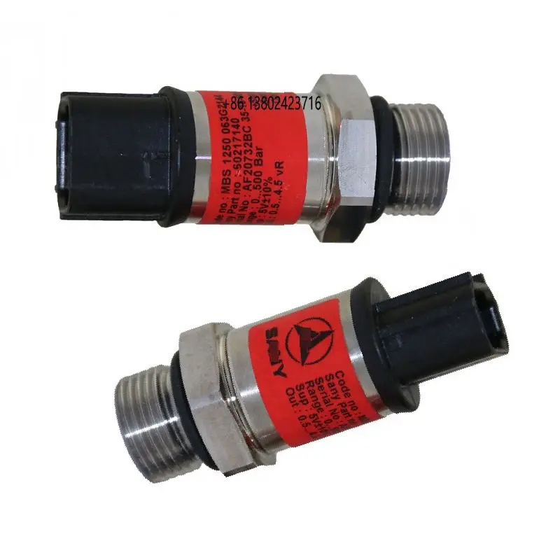 60217140 60114799 High Pressure Sensor Switch MBS1250 063G1741 For Sany ...
