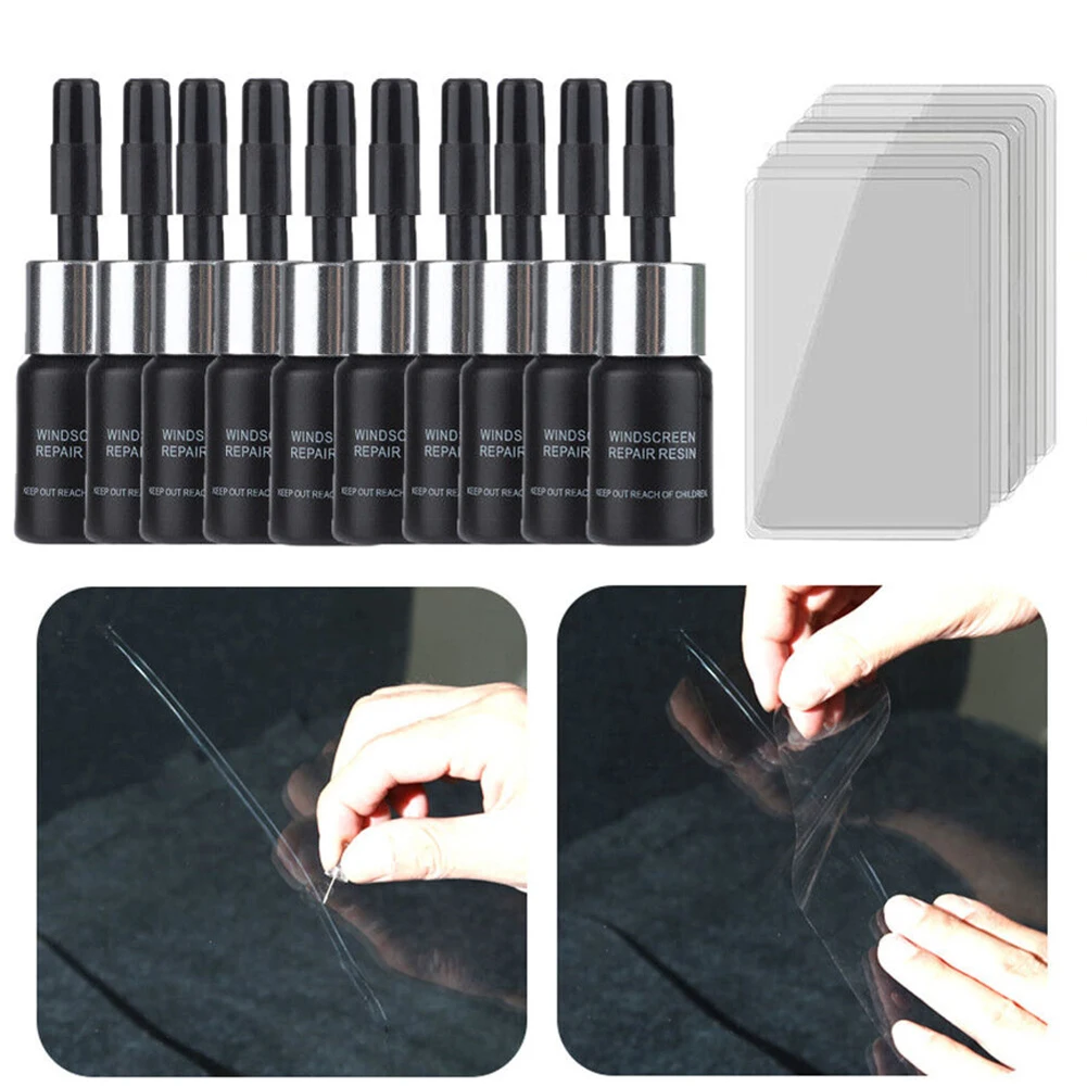 10-Sets-Automotive-Glass-Nano-Repair-Fluid-Car-Windshield-Resin-Crack ...