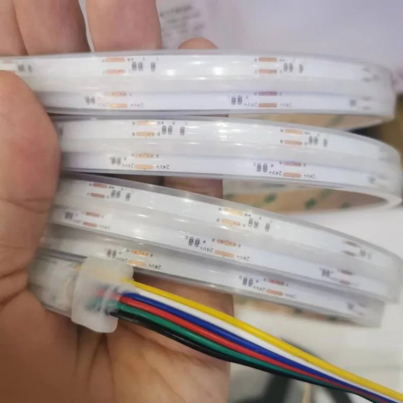 Cob rgb cct rgbcct rgbw led endereçável sonho completo cor regulável ...