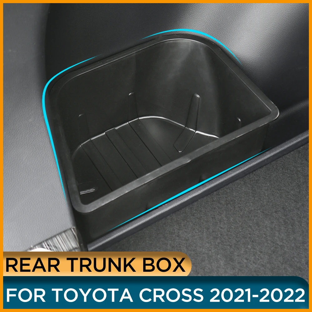 Rear Trunk Storage Box For Toyota Corolla Cross 2022 Interior Rear Side ...