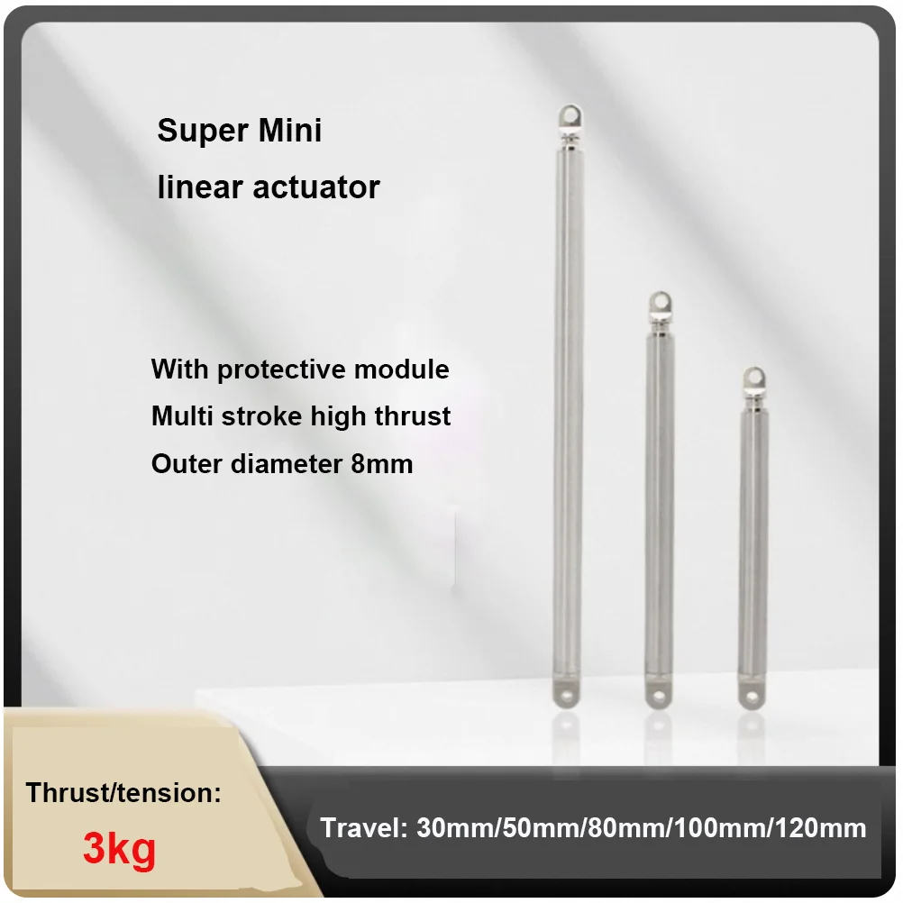 3kg-thrust-small-electric-push-rod-telescopic-rod-6V-with-limit ...