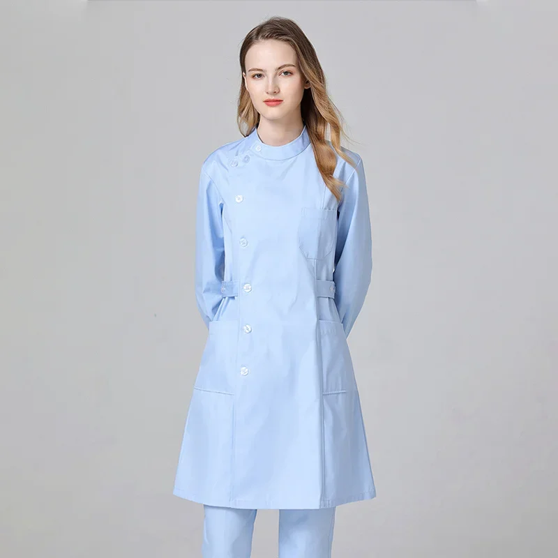 Nurse-Costume-for-Women-Medical-Clothing-Lab-Robe-Female-Sanitary ...