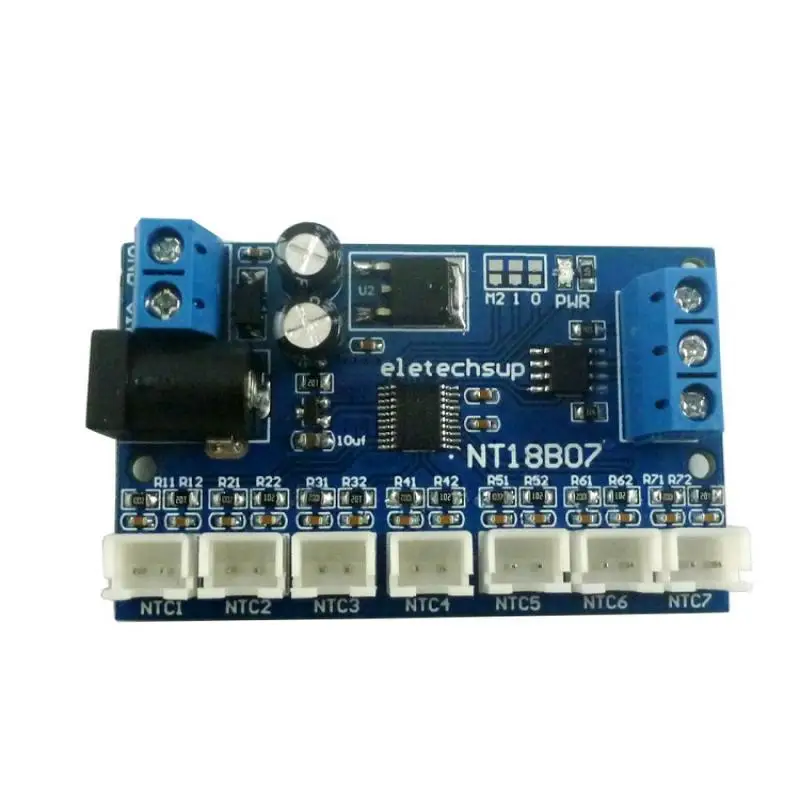 7CH-DC-12V-RS485-NTC-Thermistor-Temperature-Sensor-Modbus-Rtu-Remote ...