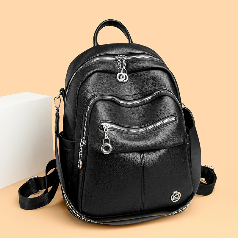 2024 Luxury Brand Women's Designer Backpack Exquisite Hardware Logo ...