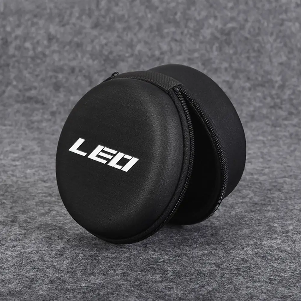 2Pcs Round Fishing Reel Storage Bag EVA Fly Raft Reels Protective Pouch ...