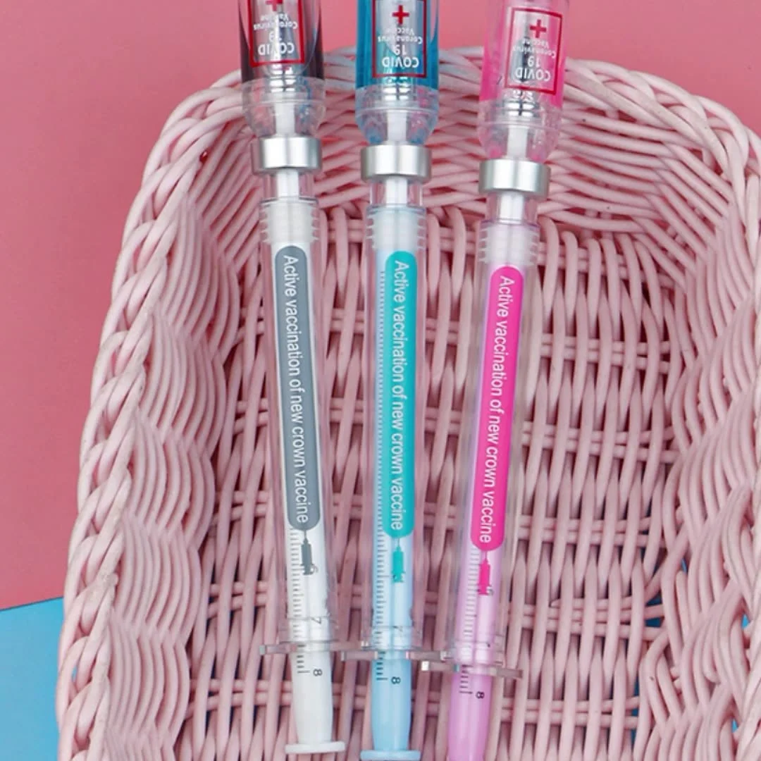 3-Piece-Creative-Novelty-Syringe-Peculiar-Shape-Stationery-0-5-MM-Cute ...