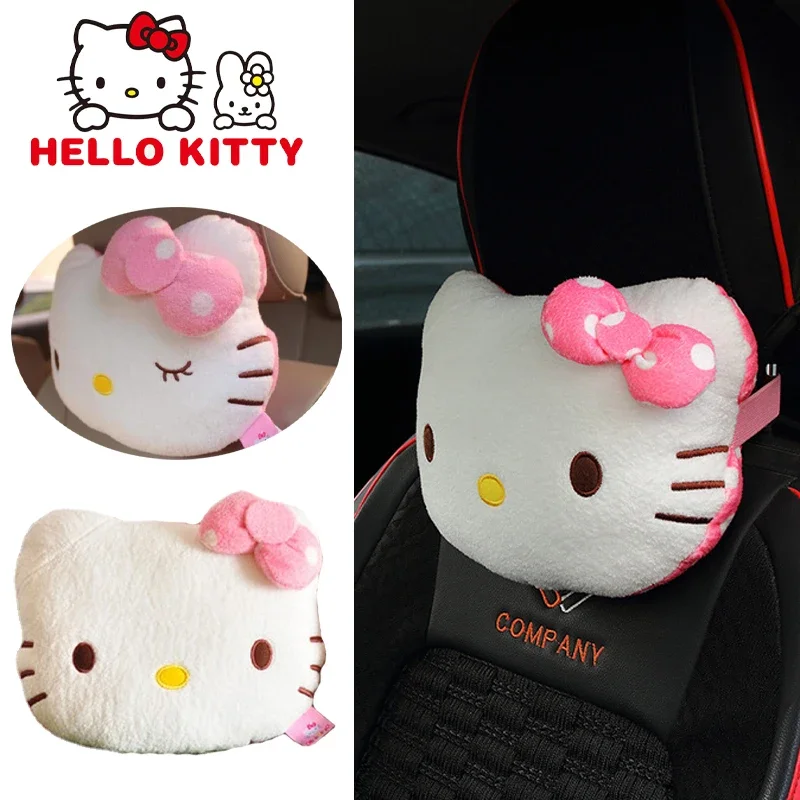 Hello-Kitty-Car-Headrest-Car-Neck-Pillows-Cute-Cartoon-Plus-for-All ...