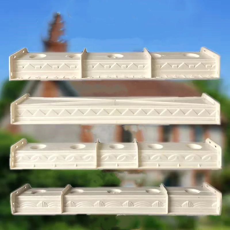 18cm/7.09in Durable Concrete Precast Balustrade Railing Mold Plain ...