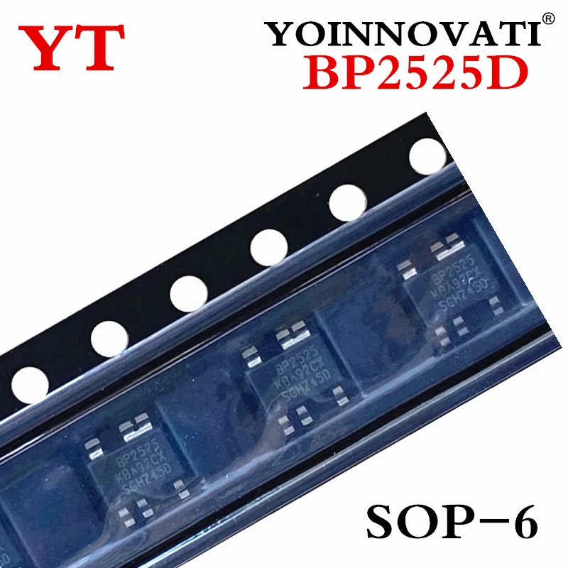 낮은 대기 전력 비절연 CV 컨버터 LED 칩, BP2525D, BP2525 SOP 6, 20 개| | - AliExpress