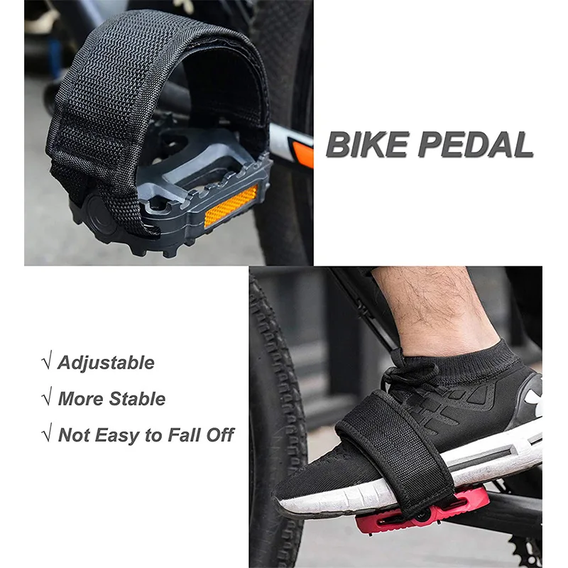 1/2pc Outdoor Riding Pedal Foot Cover Dead Fly Bike Pedal Fixing Corset ...